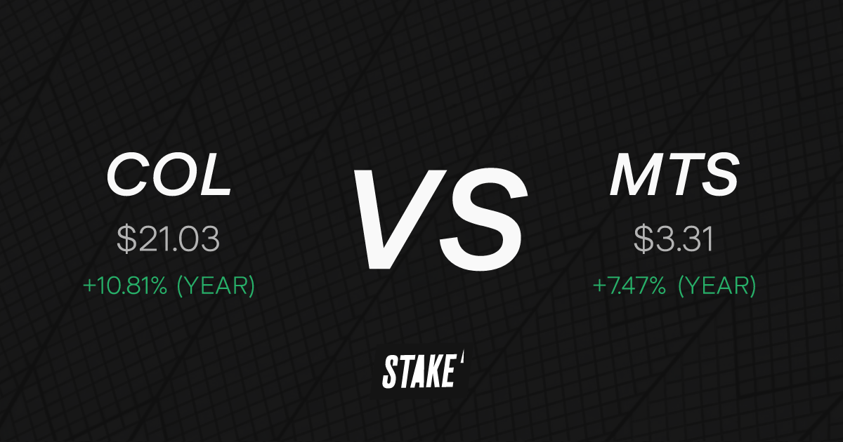 COL vs MTS - Compare price, market cap & more | Stake