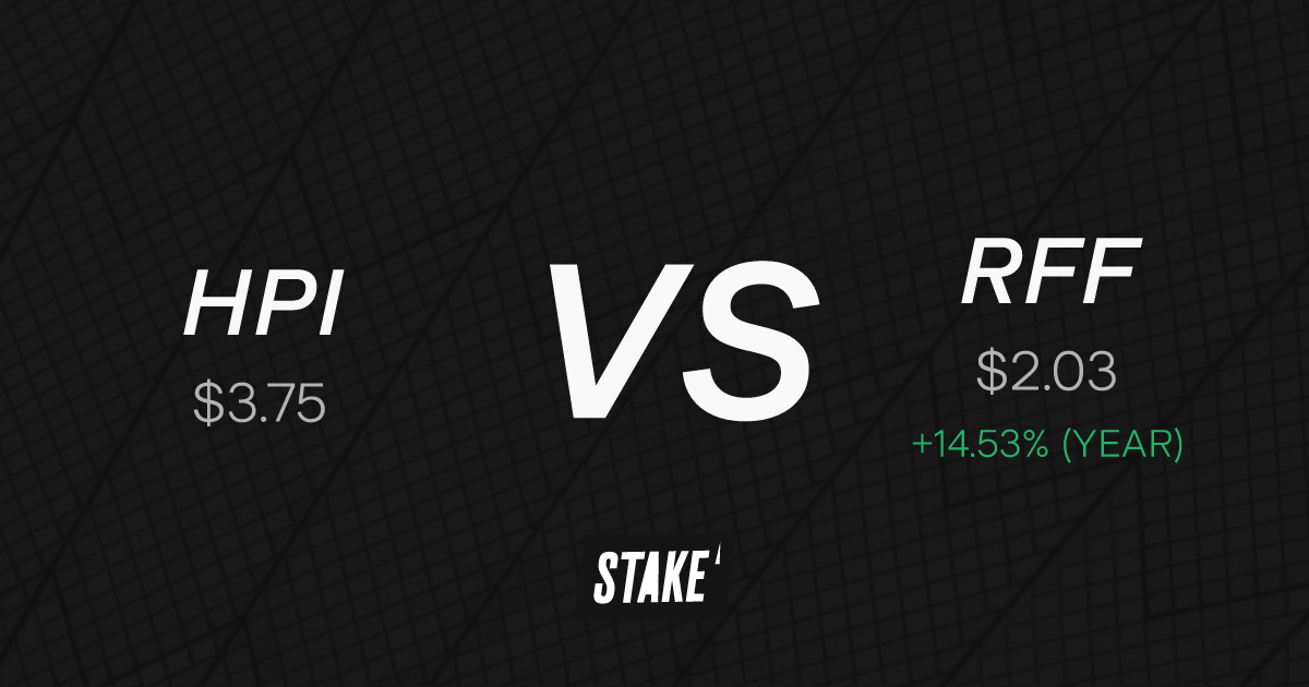 HPI vs RFF - Compare price, market cap & more | Stake