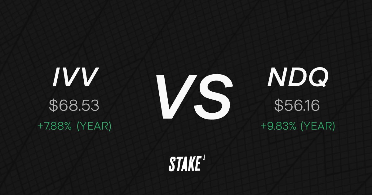 IVV vs NDQ - Compare price, market cap & more | Stake