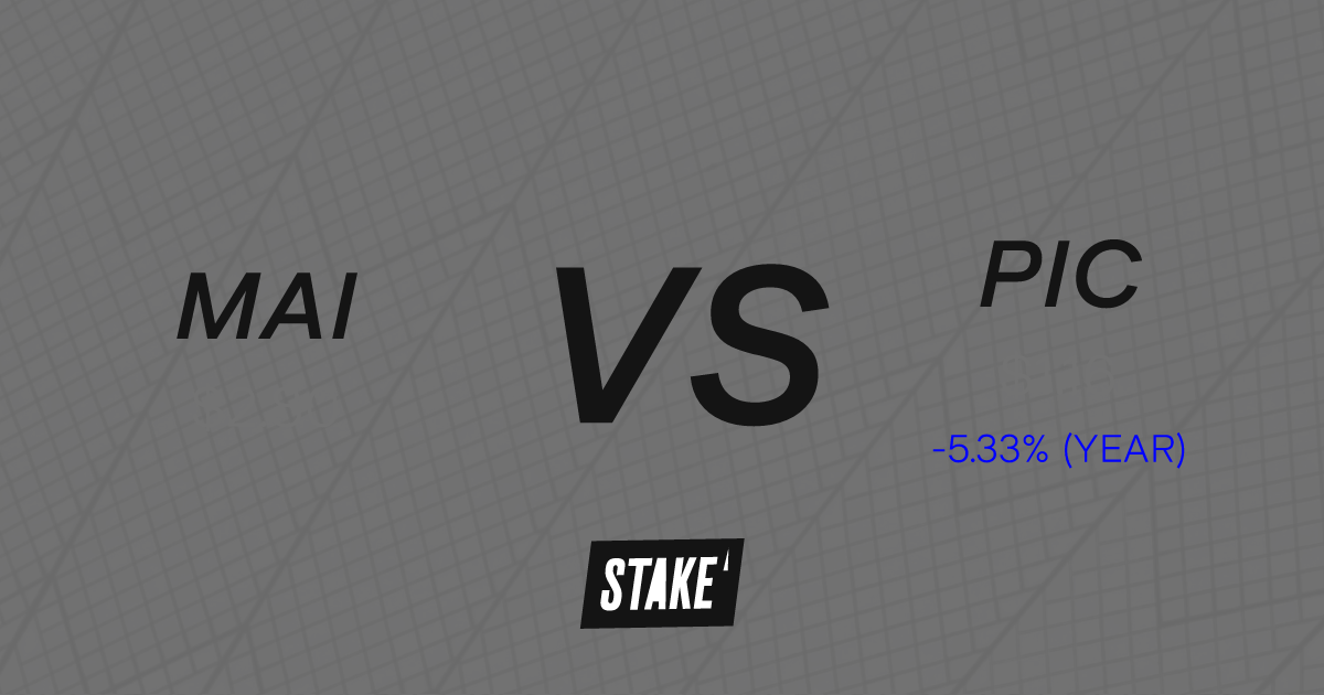 MAI vs PIC - Compare price, market cap & more | Stake