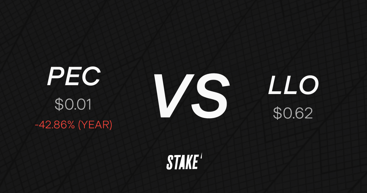 PEC vs LLO - Compare price, market cap & more | Stake