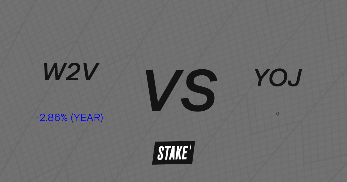 W2V vs YOJ - Compare price, market cap & more | Stake