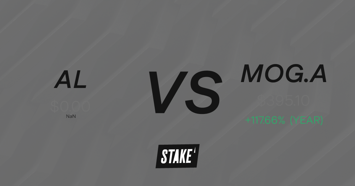 AL vs MOG.A - Compare price, market cap & more | Stake