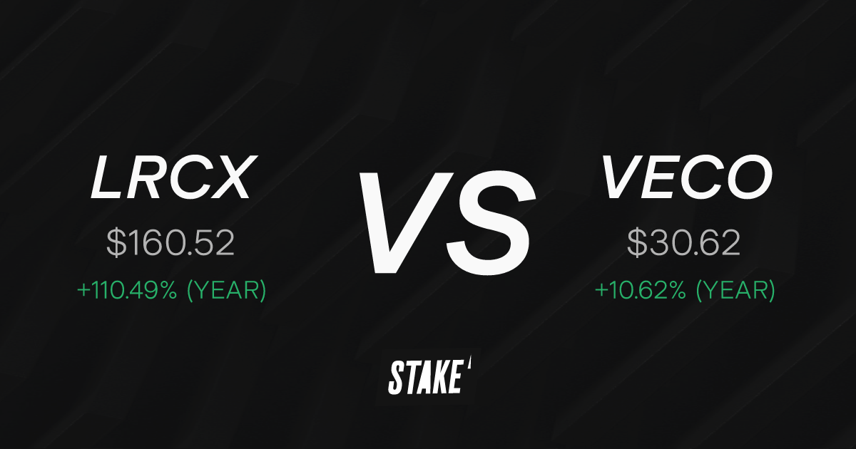 LRCX vs VECO - Compare price, market cap & more | Stake