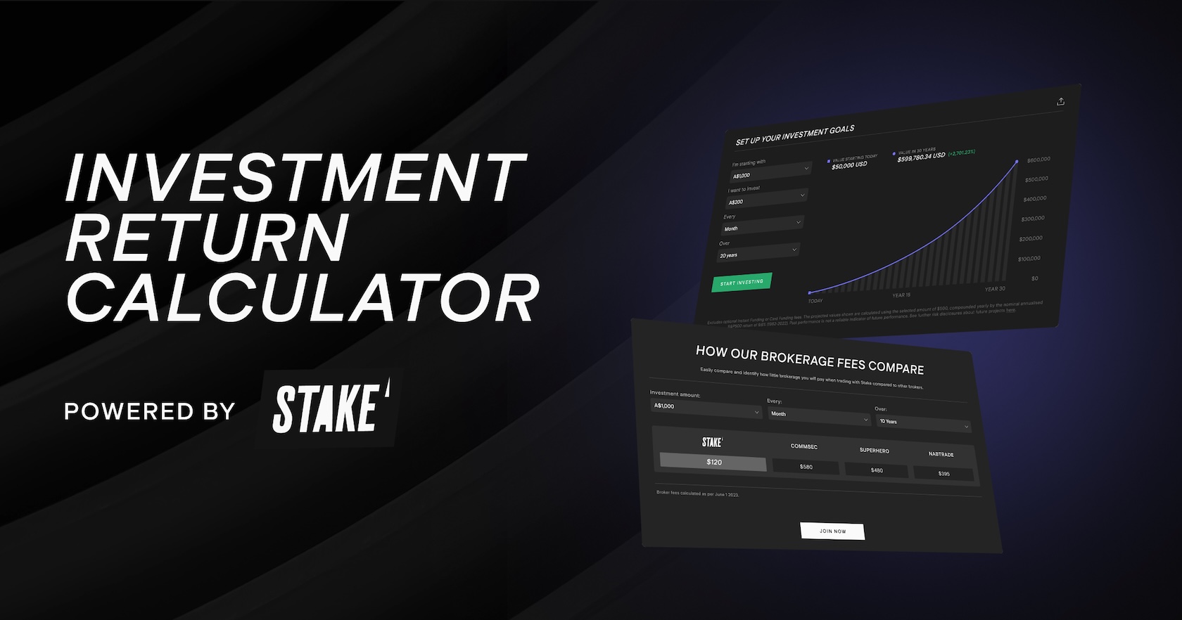 Investment Return Calculator | Stake